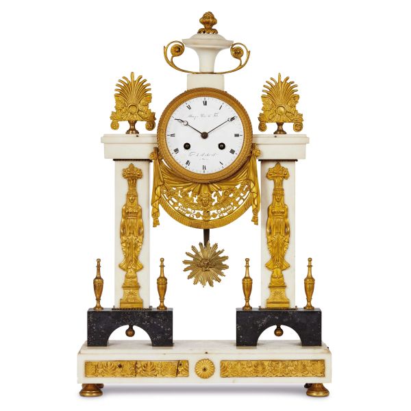 PENDOLA DA CAMINO, TORINO, INIZIO SECOLO XIX - Asta INTERNATIONAL FINE ...