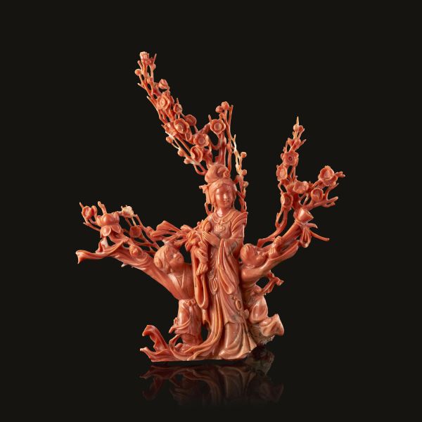 CORAL CARVING, CHINA, 19TH CENTURY - Asta Arte Orientale | 东方艺术 ...