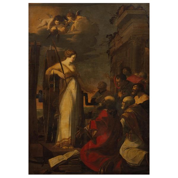 Scuola francese, sec. XVII - Asta DIPINTI ANTICHI - Pandolfini Casa d'Aste