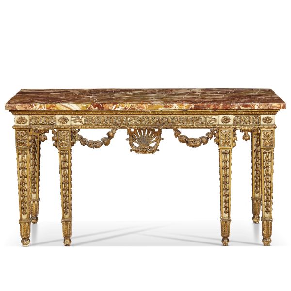 CONSOLE, ROMA, SECONDA METÀ SECOLO XVIII - Asta INTERNATIONAL FINE ART ...